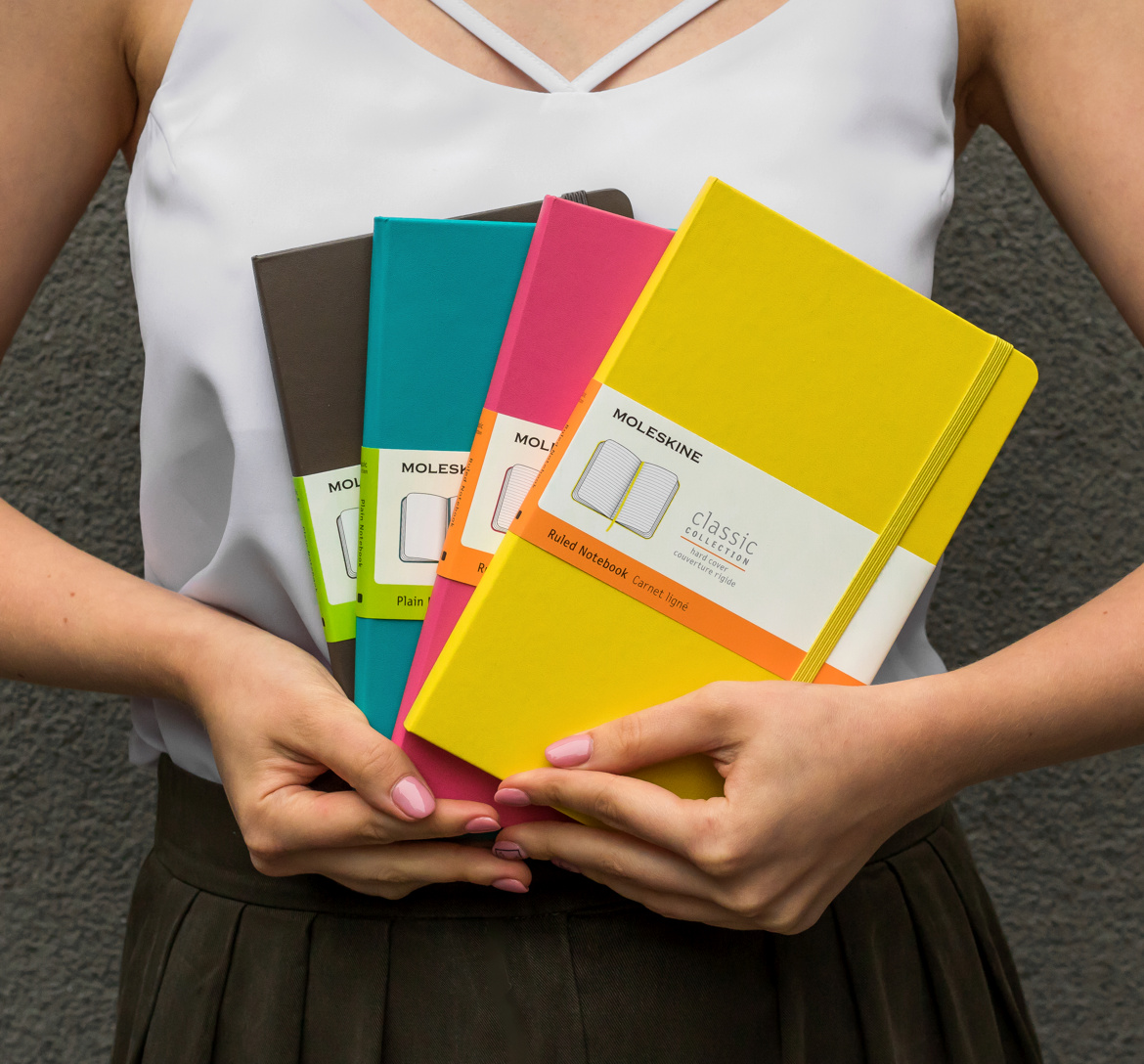 Рассматриваем новые расцветки Moleskine | Д.Магазин огляди / ідеї / поради